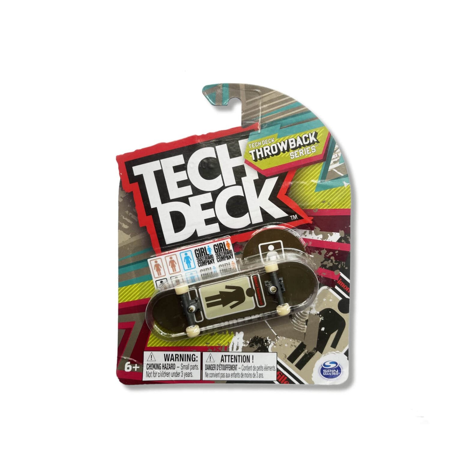 Fingerboard Tech Deck Throwback Series Girl Rare – Suburbios Skate