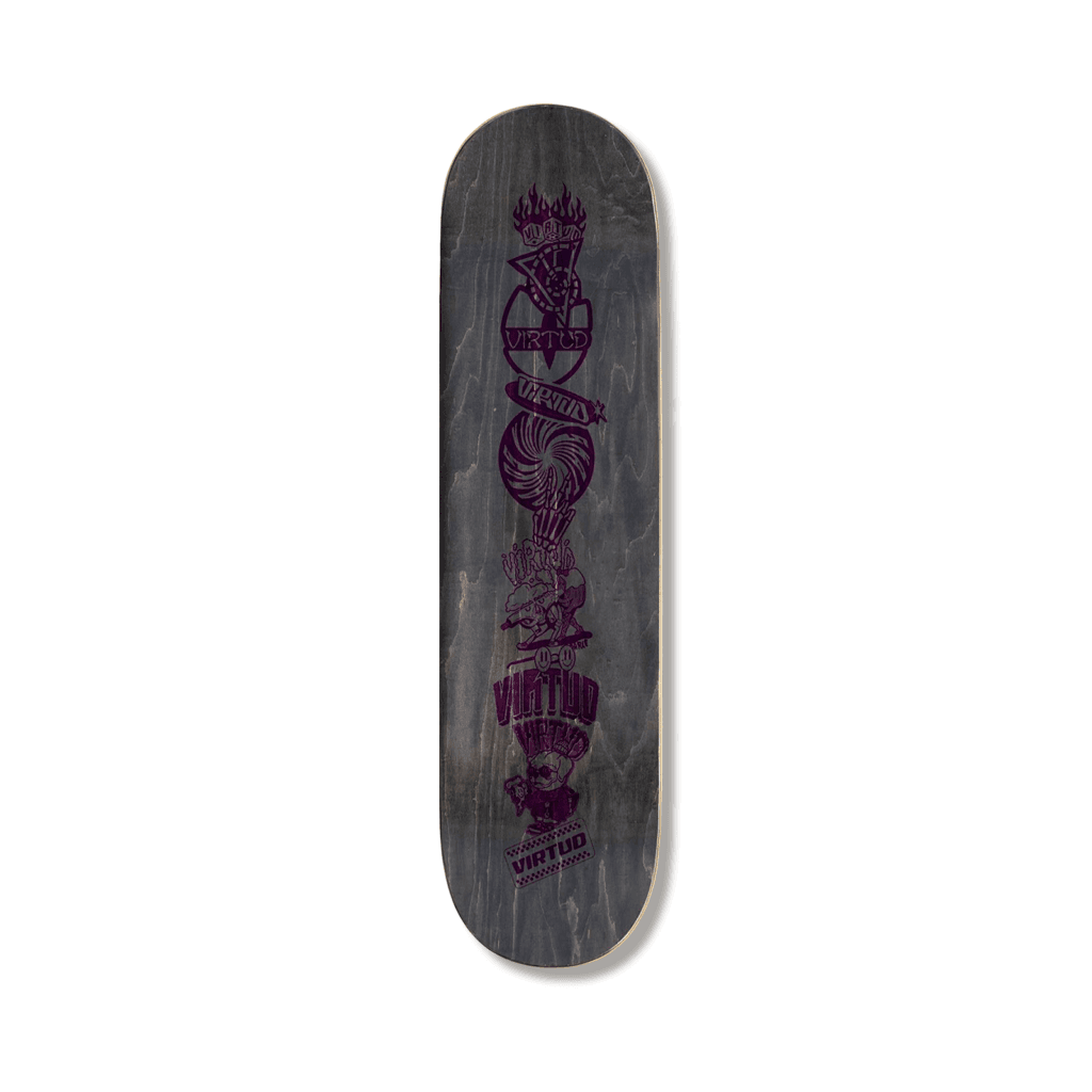 Tabla Virtud Stickers 8″ – Suburbios Skate