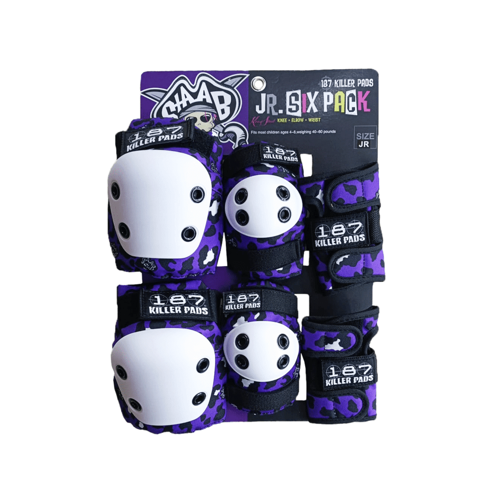 Set de Protecciones 187 Killer Pads Junior Six Pack Staab Purple ...
