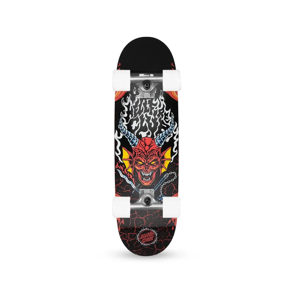 Patineta Armada Cruiser Santa Cruz X Stranger Things Hellfire Club ...